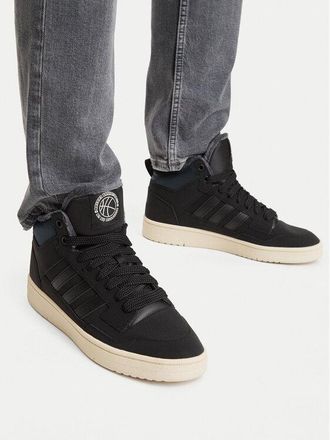 adidas Sneakers Rapid Court Mid Winterized Shoes JR1026 Schwarz