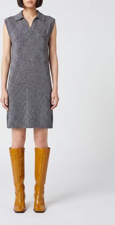 Marni Polo-Minikleid aus Wollmischstrick mit klassischem Kragen