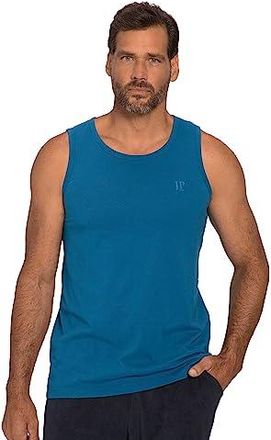 JP1880 Hommes Grandes Tailles Jusquau 8 XL - Maillot de Corps sans Manches Basic. Débardeur à Encolure Ronde. mer Profonde Bleu 8XL 705145760-8XL