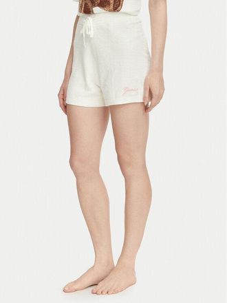 Guess Stoffshorts O6BD01 Z1148 Creme Regular Fit