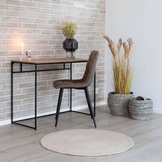 House Nordic home24 Esszimmerstuhl Molde 2er Set 44 x 86 x 55cm Braun/Hellbraun