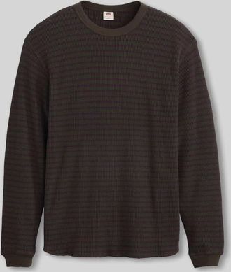 Levi's Relaxed Fit Langarmshirt aus reiner Baumwolle Modell THERMAL TEE YANNIC