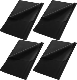 Angoily 4 St&uuml;ck Pack Hitzebest&auml;ndige Silikon Tischsets rutschfeste Tischmatten Faltbare Platzsets f&uuml;r Esstisch und K&uuml;che Abwischbar und Vielseitig Einsetzbar