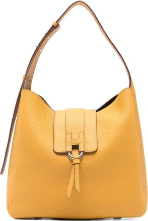 Hogan Ring-detail Leather Tote Bag