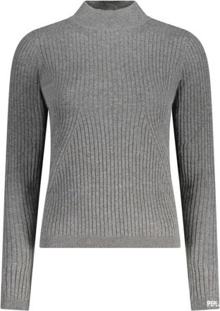 Pepe Jeans London Damen, Strickwaren, Grau, MGr&ouml;&szlig;e