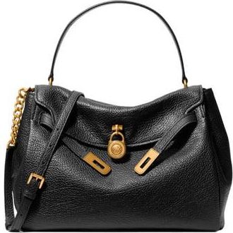 Michael Kors Grand sac &agrave; main Hamilton souple en cuir textur&eacute;