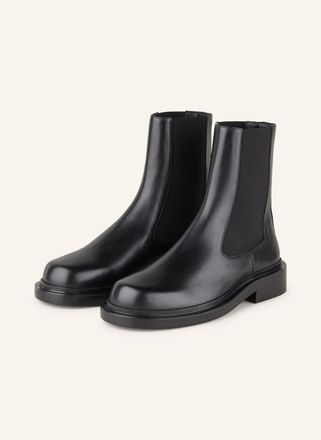 Jil Sander Chelsea-Boots schwarz