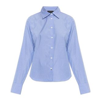 Rag & Bone Femme, Blouses et Chemises, Bleu, Taille: 42 FR Chemise &agrave; rayures
