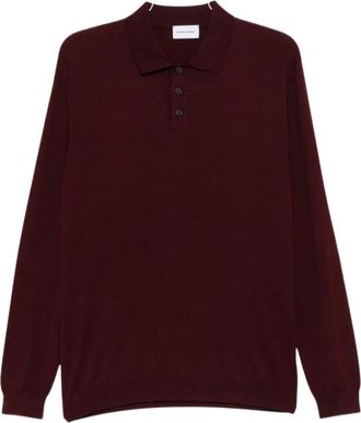 Scaglione Homme, Tops, Rouge, Taille: XL Polo