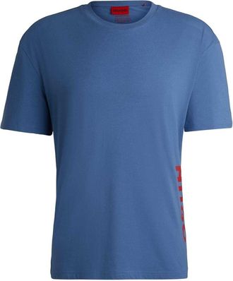 HUGO BOSS Hugo - T-Shirt f&uuml;r Herren, Bio-Baumwolle (Mittelblau)