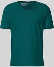 Mc Neal Regular Fit T-Shirt mit V-Ausschnitt