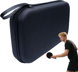 Generico Tischtennish&uuml;lle f&uuml;r Schl&auml;ger und B&auml;lle, leicht, staubdicht, f&uuml;r Tischtennisschl&auml;ger, f&uuml;r Sporttraining im Innen- und Au&szlig;enbereich