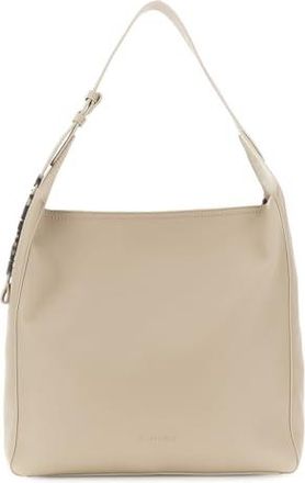 Cafènoir CafèNoir - Sac souple dédoublé en simili cuir, pour femme, taille unique, taupe, Taille unique