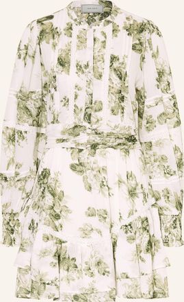 Neo Noir Neo Noir Kleid Roberta Flower Flow Mit Lochspitze gruen