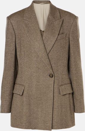 Brunello Cucinelli Blazer aus einem Wollgemisch