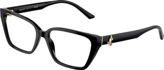 Jimmy Choo London unisex, Accessoires, Brun, Taille: 53 MM Cat Eye Optical Frame