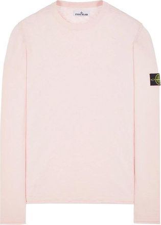 Stone Island Cotton-nylon Rundhals-Strick - - Tops - Herren - Rosa - XL