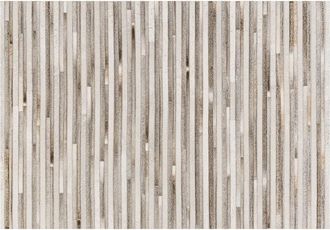 Oviala Tapis rectangulaire motif patchwork effet peau de vache 120 x 170 cm