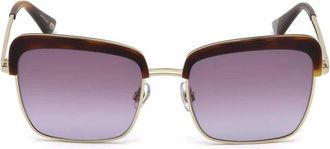 Web Eyewear Femme, Accessoires, Jaune, Taille: ONE Size Lunettes de soleil Aviateur