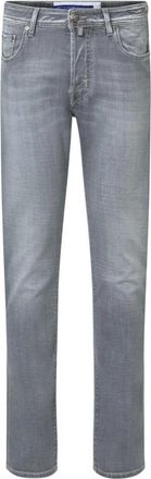 Jacob Cohen Homme, Jeans, Gris, Taille: W35 Jean Slim Fit &Eacute;l&eacute;gance Urbaine