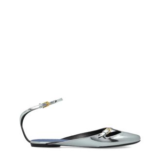 Lanvin Femme, Chaussures, Gris, Taille: 36 EU Ballerines Mary-Jane