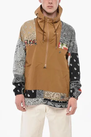 Children of the discordance Anorak with Bandana Patchwork Pattern Children Of The Discordance