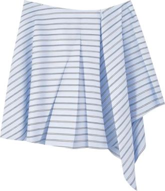 Iro Iro, Femme, Jupes, Bleu, Taille: 40 FR Utalia Striped Skirt