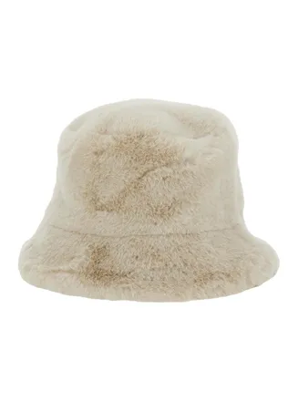 Apparis Womens Fisherman Hat White Ecoleather Polyester