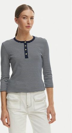 Tommy Hilfiger Bluse WW0WW49629 Blau Slim Fit