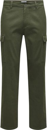 Only & Sons Herren Onsnicky Straight 0241 Pant Noos Cargohose, Olive Night, 29W / 30L EU