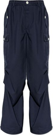 Marni Homme, Pantalons, Bleu, Taille: L Pantalon Cargo en Laine