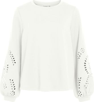 Vila Visandy L/S Detail Sweat Top - Noos