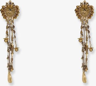 Dries Van Noten Brass earrings - DRIES VAN NOTEN - gender_Woman