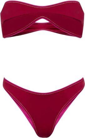 Reina Olga Femme, Maillots de bain, Rouge, Taille: 42 FR Katia Bikini Set