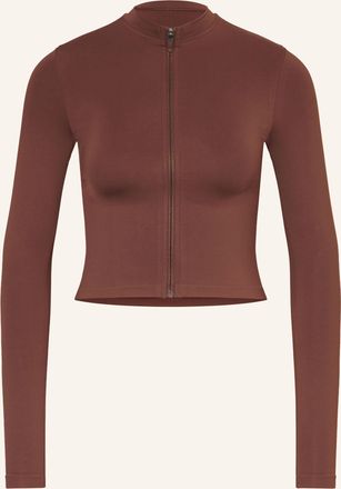 Gymshark Gymshark Trainingsjacke Everyday Seamless braun