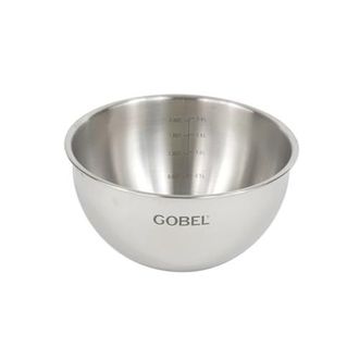 G&ouml;bel Cul de poule - fond rond - inox - &Oslash; 20 cm