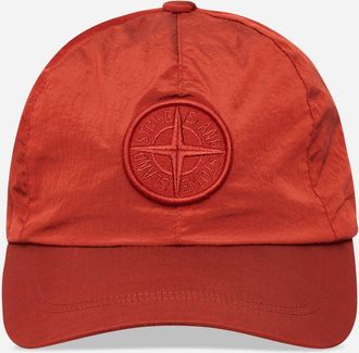 Stone Island Nylon Metal Cap Scarlet Red
