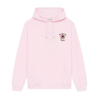 Dr&ocirc;le de Monsieur Not From Paris Madame Embroidered Hoodie - - Sweatshirts & Hoodies - Herren - Rosa - S