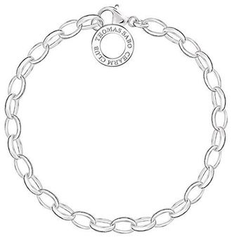 Thomas Sabo Thomas Sabo Damen Charm-Armband Classic Charm Club 925 Sterling Silber X0031-001-12