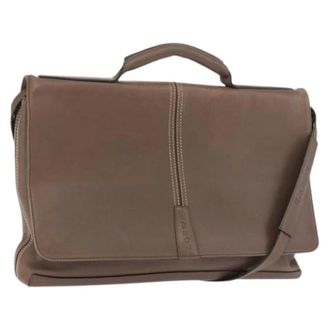 Loewe Sac daffaires Pre-owned - Femme - Pre-owned - Brun - Taille: ONE Size