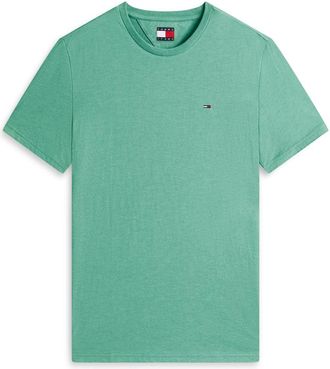 Tommy Hilfiger Leichtes T-Shirt mit Logo-Stickerei in