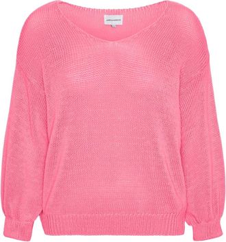 Americandreams Americandreams, Femme, Pulls, Rose, Taille: 42 FR Milana LS Light Cotton Knit