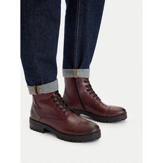 Lasocki Schn&uuml;rschuhe Lasocki CEO-WI23-DAGA-02 Dunkelrot
