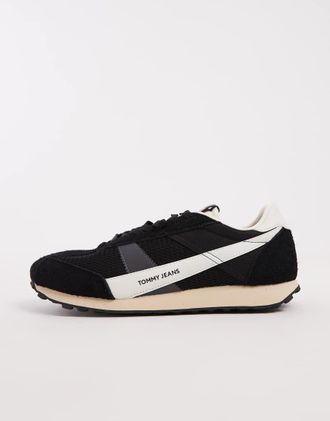 Tommy Jeans Retro-Laufsneaker in Schwarz