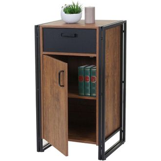 Mendler Commode HWC-A27, 90x50x43cm, aspect ch&ecirc;ne