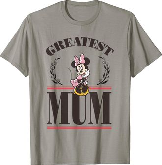 Disney Minnie Mouse Greatest Mum Muttertag T-Shirt