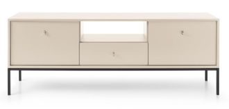 Selsey MONNE - TV-Schrank TV-M&ouml;bel im Vintage-Stil, Beige, 153 cm breit