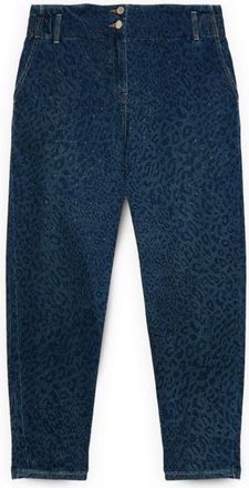 Fiorella Rubino Femme, Jeans, Bleu, Taille: 44 FR Balloon Jeans