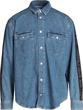 Karl Lagerfeld KLJ RELAXED LOGO DENIM SHIRT