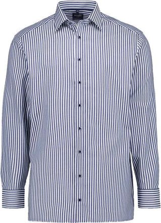 Olymp Herren Hemd blau gestreift